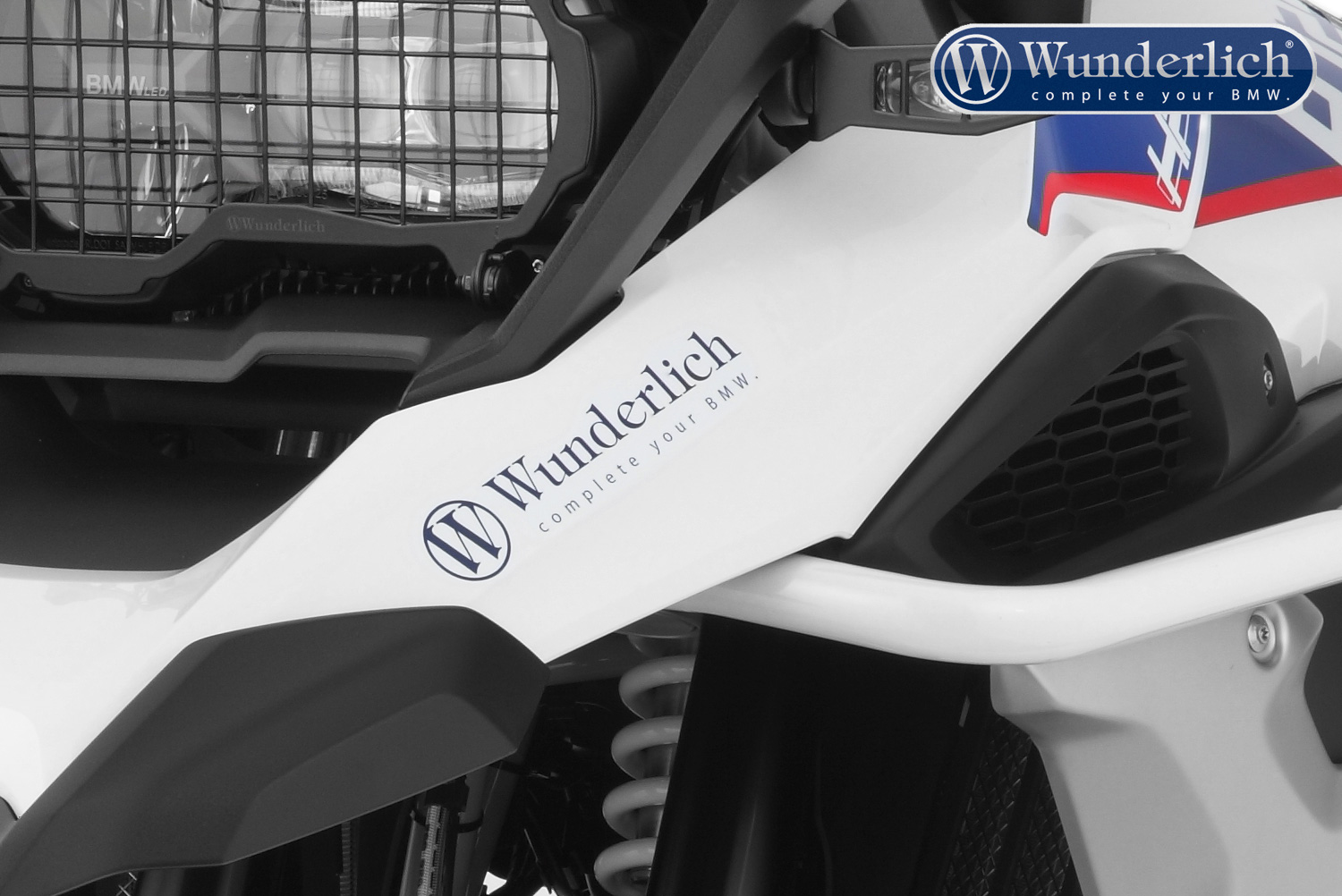 Wunderlich Aufkleber 350mm weiß