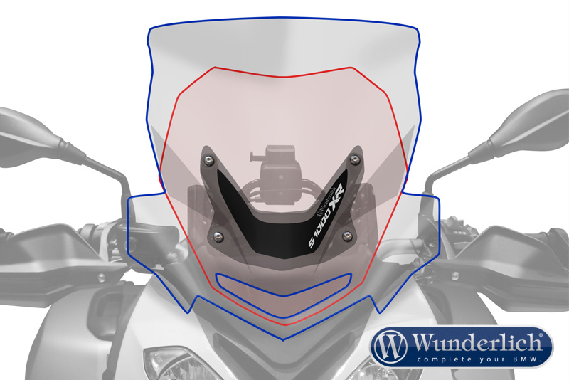 touring windshield MARATHON S 1000 XR | Wunderlich