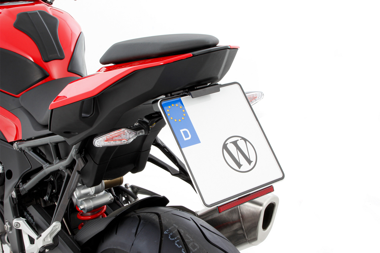 Porte-plaque minéralogique Wunderlich »TRACKDAY«