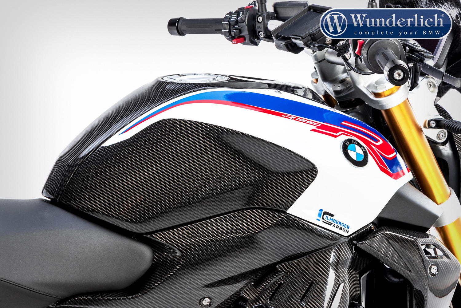 Tank side panel right carbon