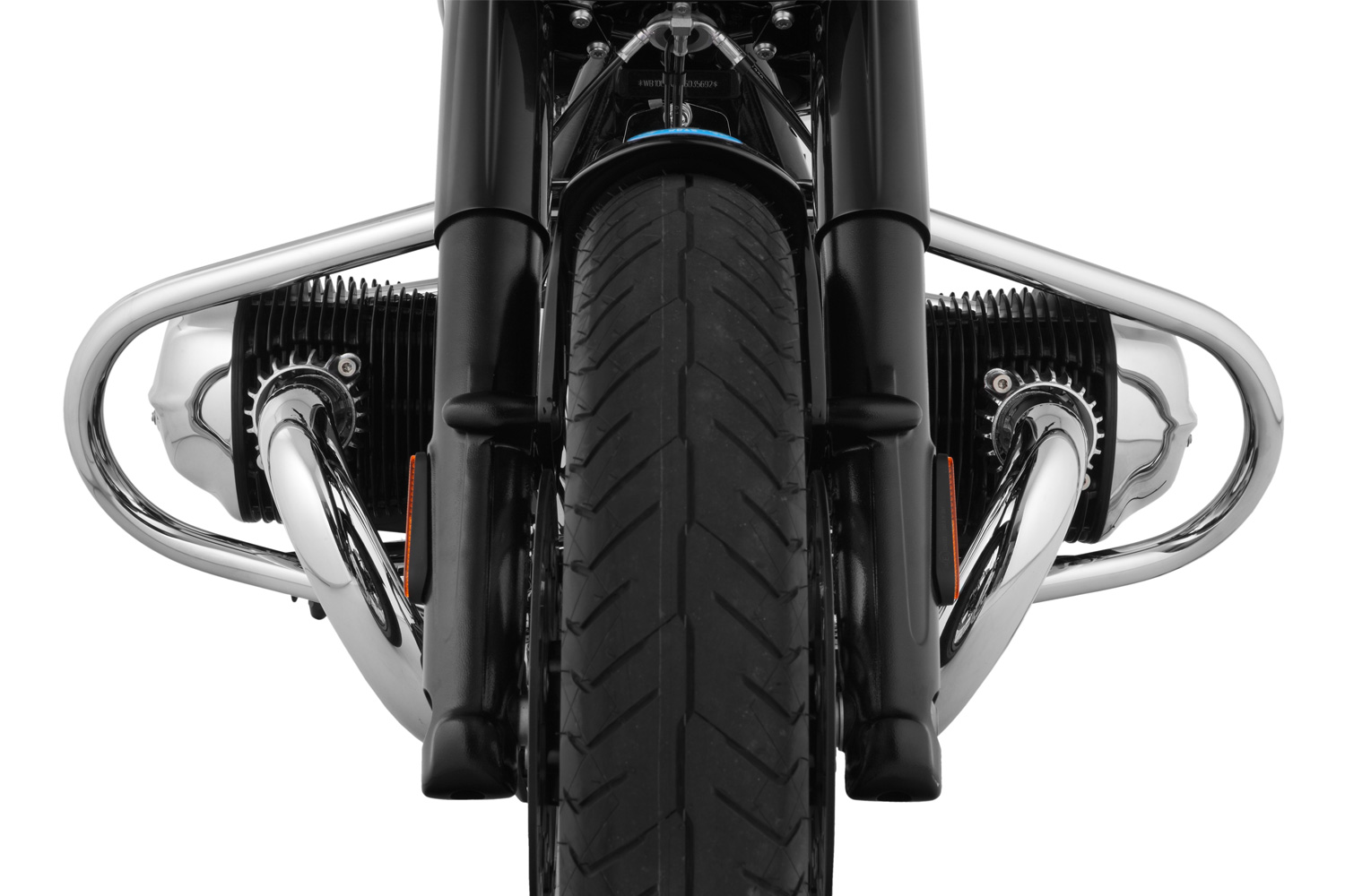 Wunderlich engine protection bar chrome-plated