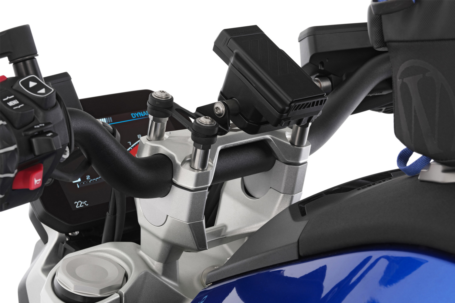 ERGO Handlebar Riser BMW R 1300 R for models with BMW sat nav | Wunderlich