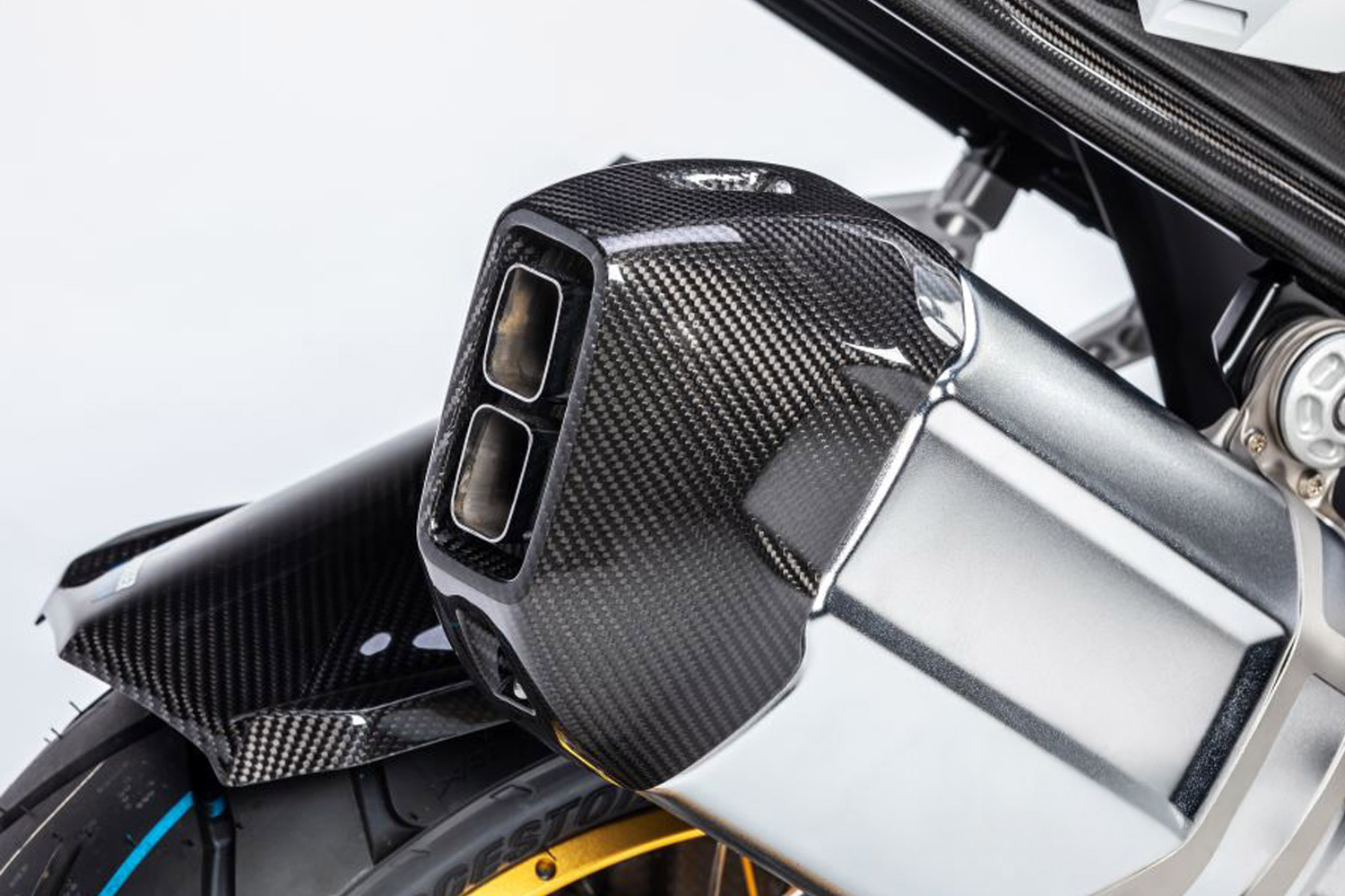 Ilmberger exhaust heat shield R 1250 GS carbon