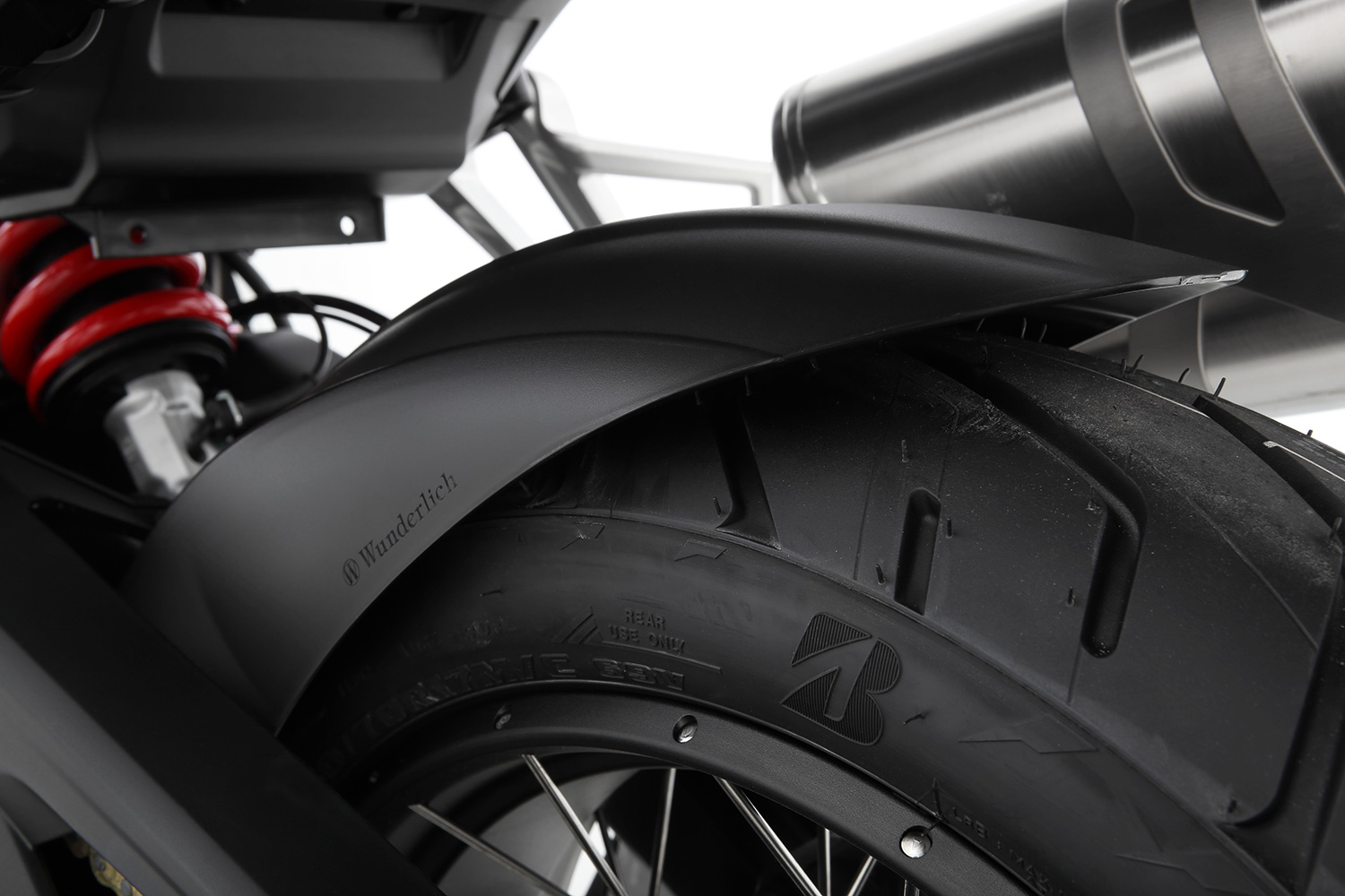 Wunderlich rear hugger black