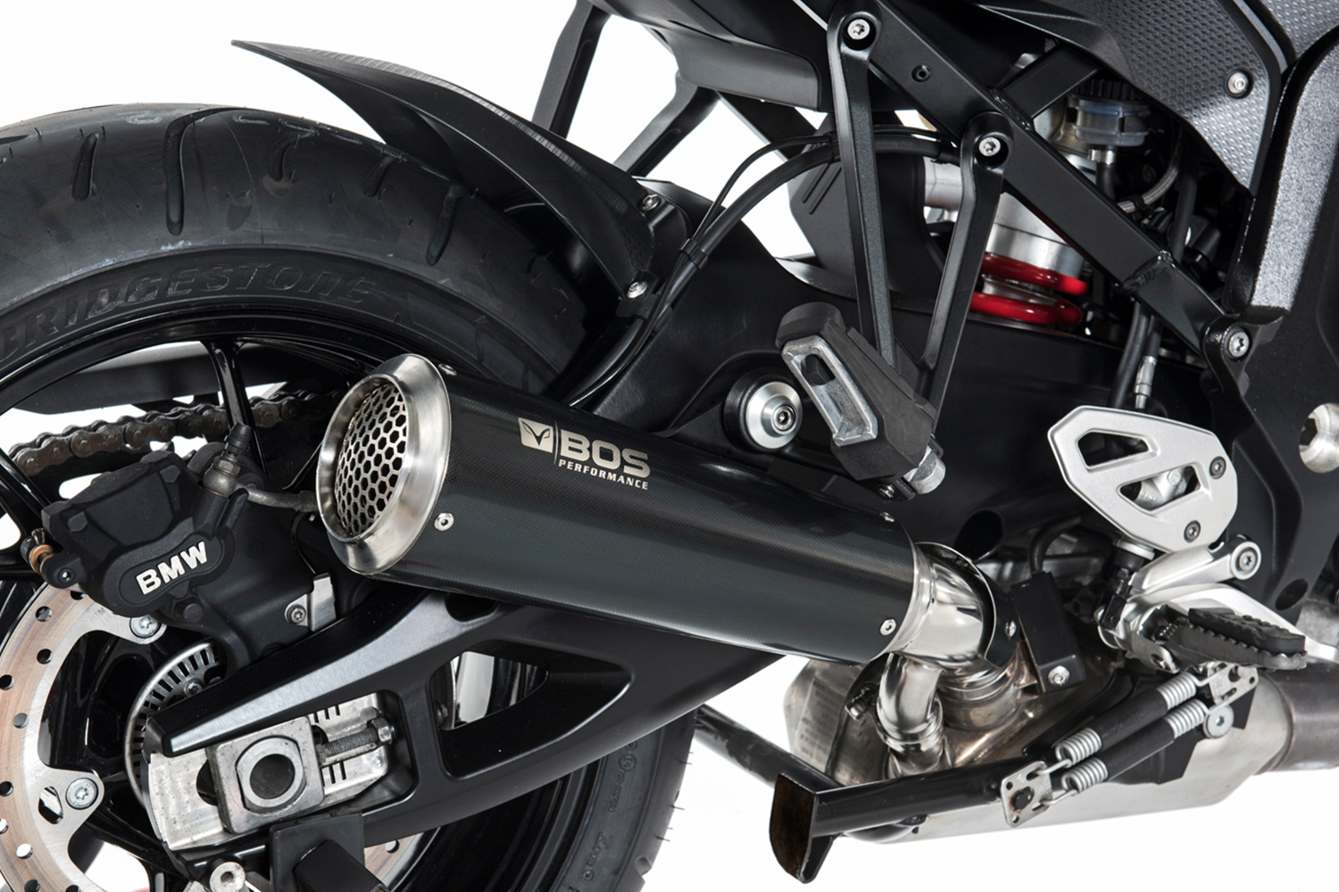 BOS Slip-On Silencer SSEC RR S 1000 XR | Wunderlich