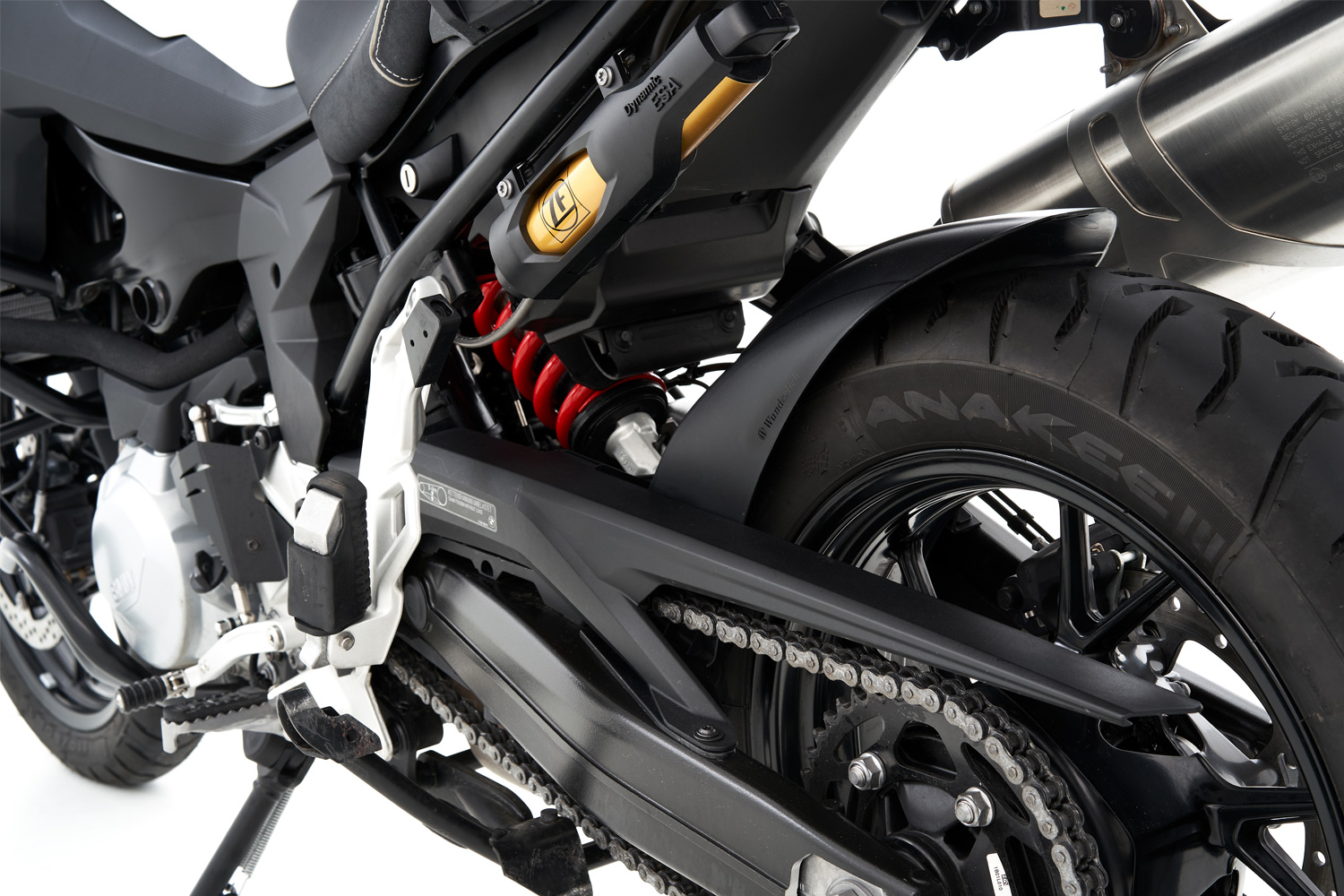 Wunderlich rear hugger black