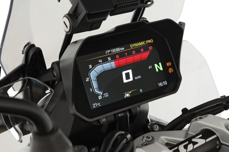 Glare shield for Cockpit TFT 6.5 inch | Wunderlich