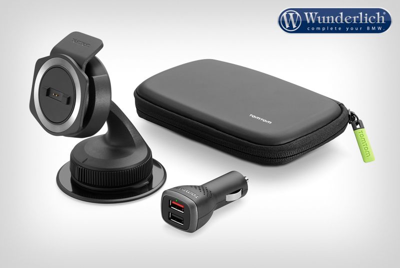 Wunderlich Navigationsadapter für Garmin und TomTom an BMW ...